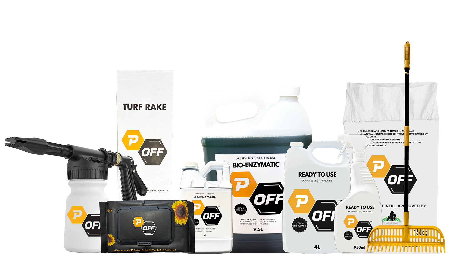 P-Off Enzyme Urine Cleaners & Tools For Australian Homes & Businesses